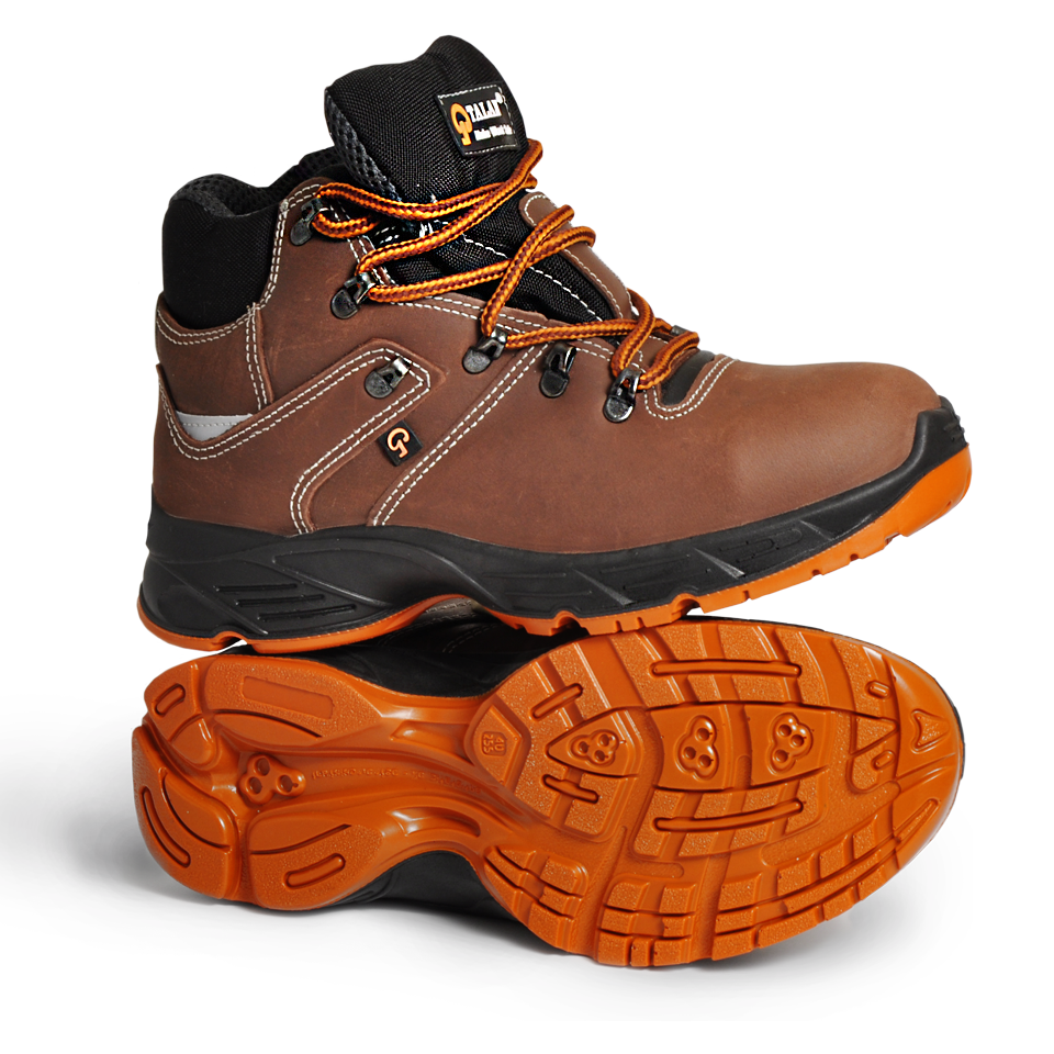 TALAN Safety Brown shoes - Al Kutbee Al Shamali General Trading Co.