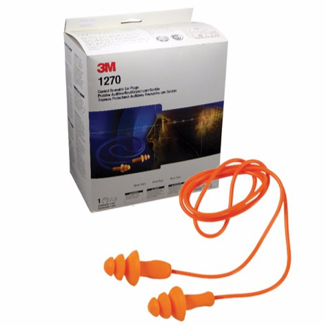 3M™ Reusable Ear Plugs Corded 1270 - Al Kutbee Al Shamali General ...